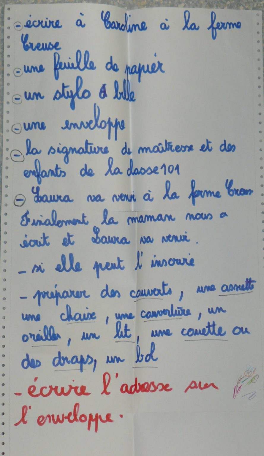La dictée à l’adulte | I.E.N. – Circonscription mission maternelle